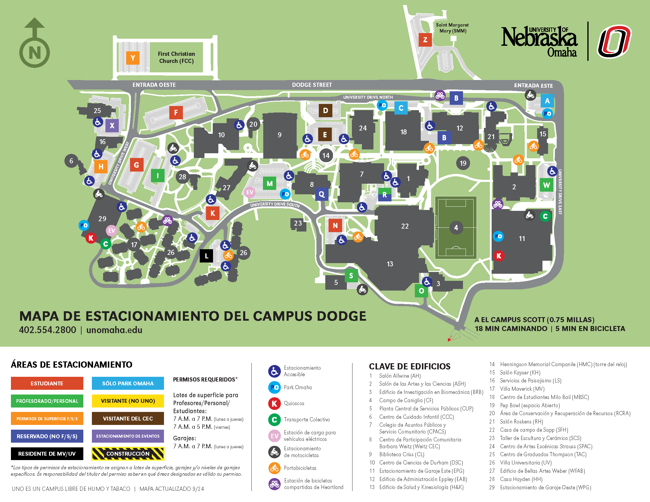 UNO Buildings and Maps | About UNO | University of Nebraska Omaha