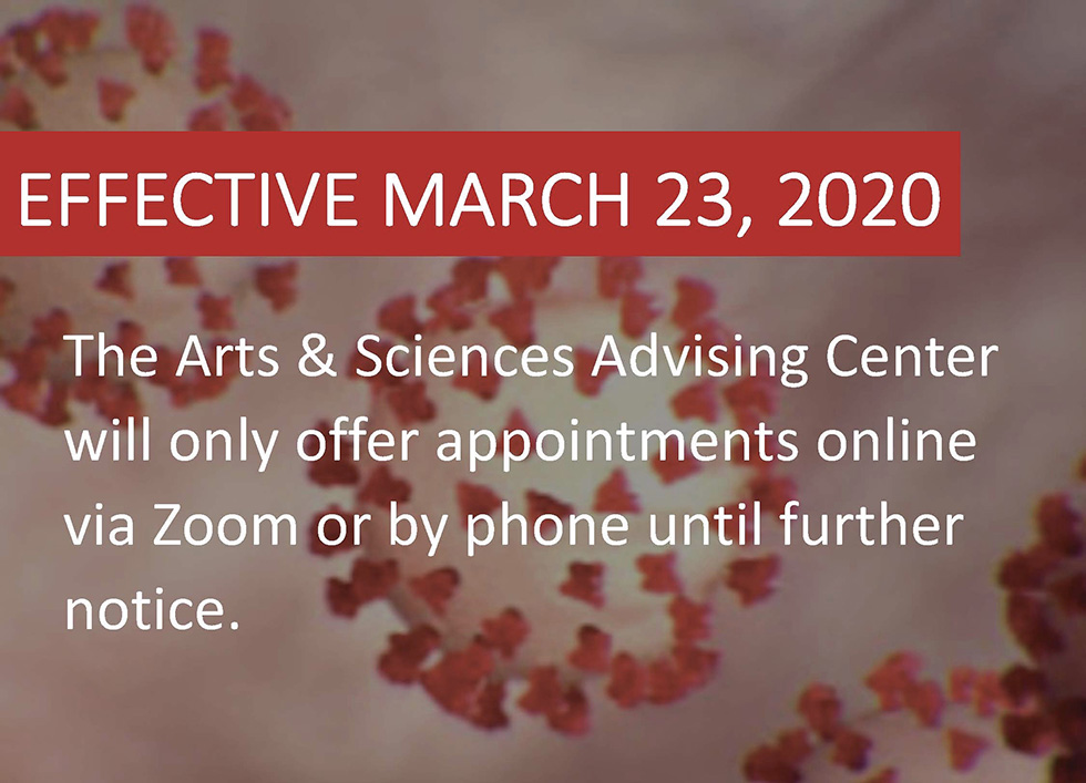 Arts & Sciences Academic Advising Center | Academic Advising Center ...