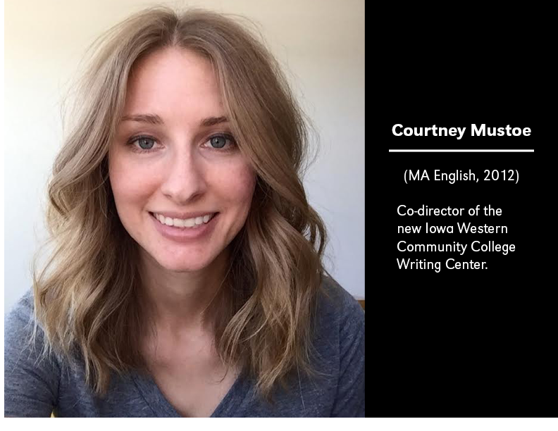 English Alum Courtney Mustoe Leads the Charge for Starting a Writing ...