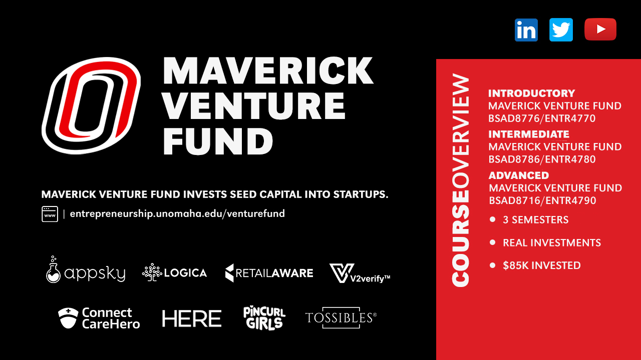 THE MAVERICK VENTURE FUND | Center for Innovation, Entrepreneurship ...